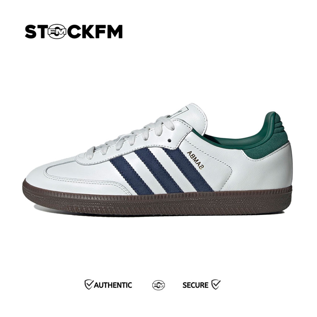 Jual Adidas Samba OG Black White Collegiate Green Active Green (IH4882 ...
