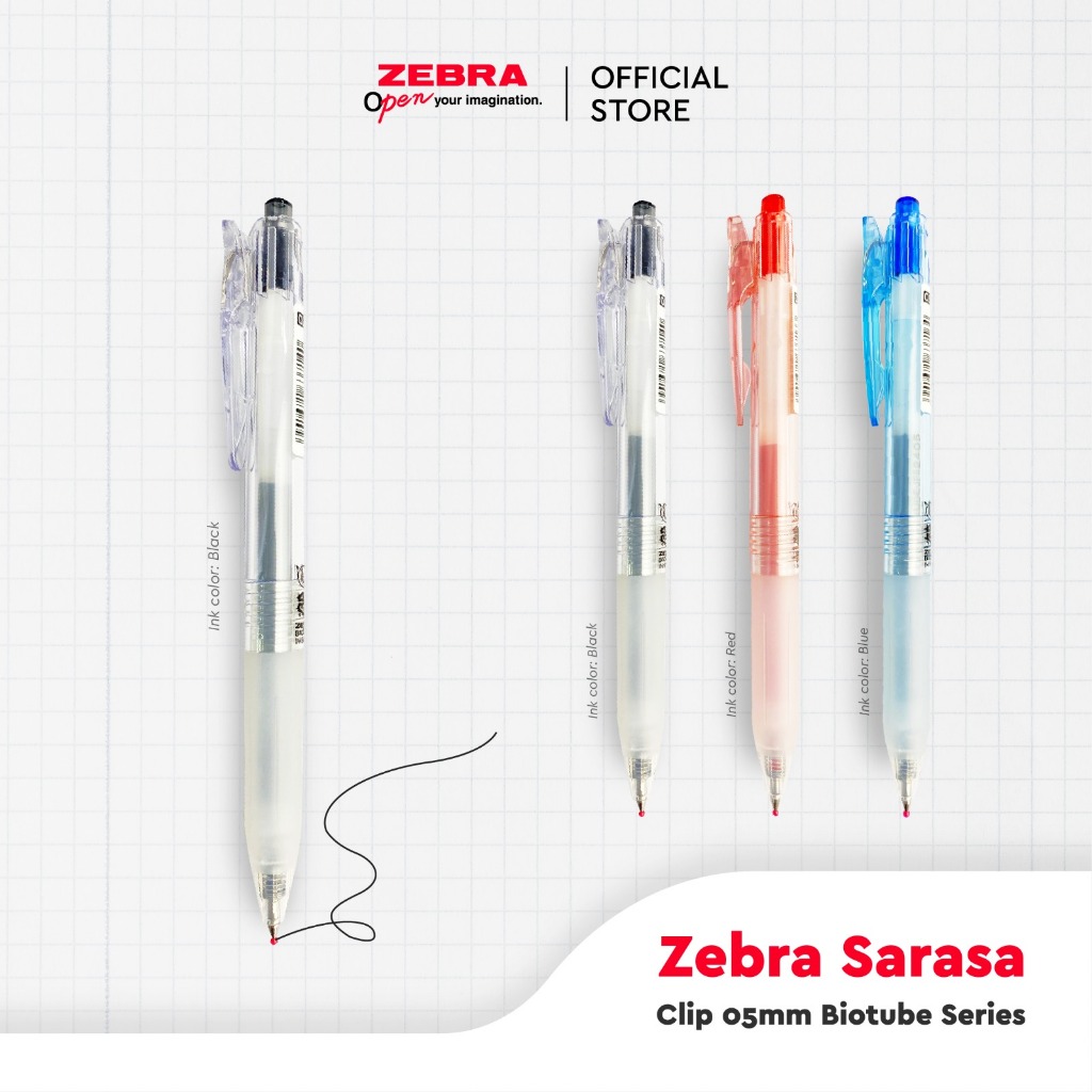 Jual Asaba Stationery - Zebra Alat Tulis Pulpen/Pen/Bulpen Gel Sarasa ...
