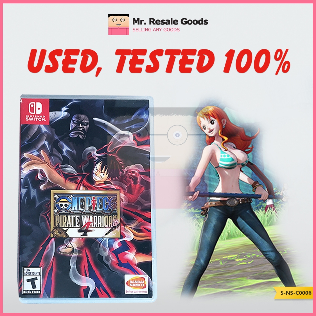 Jual ONE PIECE: PIRATE WARRIORS 4 Nintendo Switch (SECOND) | Shopee ...