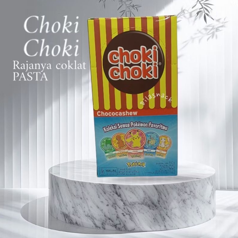 Jual coklat pasta Choki Choki 1 box isi 20 chokichoki coki coki coklat choki-choki | Shopee ...
