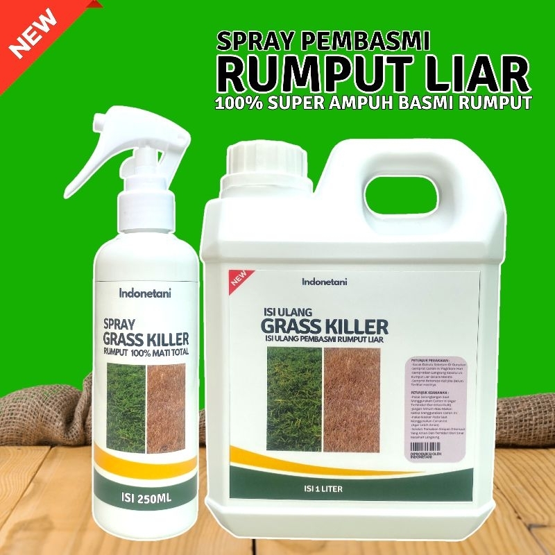 Jual Spray Pembasmi Rumput Liar | Rumput Ilalang | Rumput Gulma | 100% ...