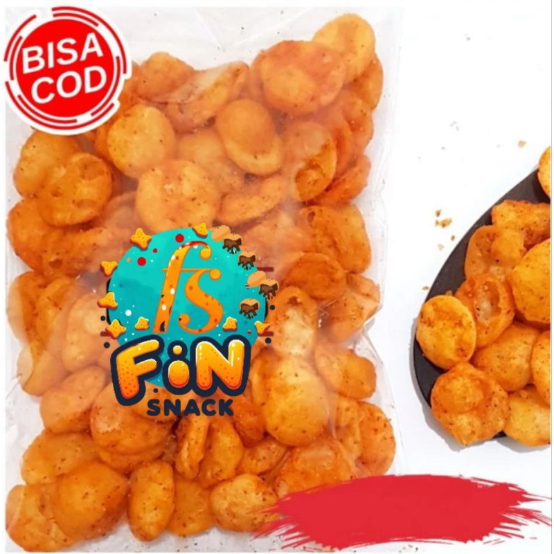Jual Cimol Kering Garing Balado 250 Gram Snack kiloan Makanan ringan ...