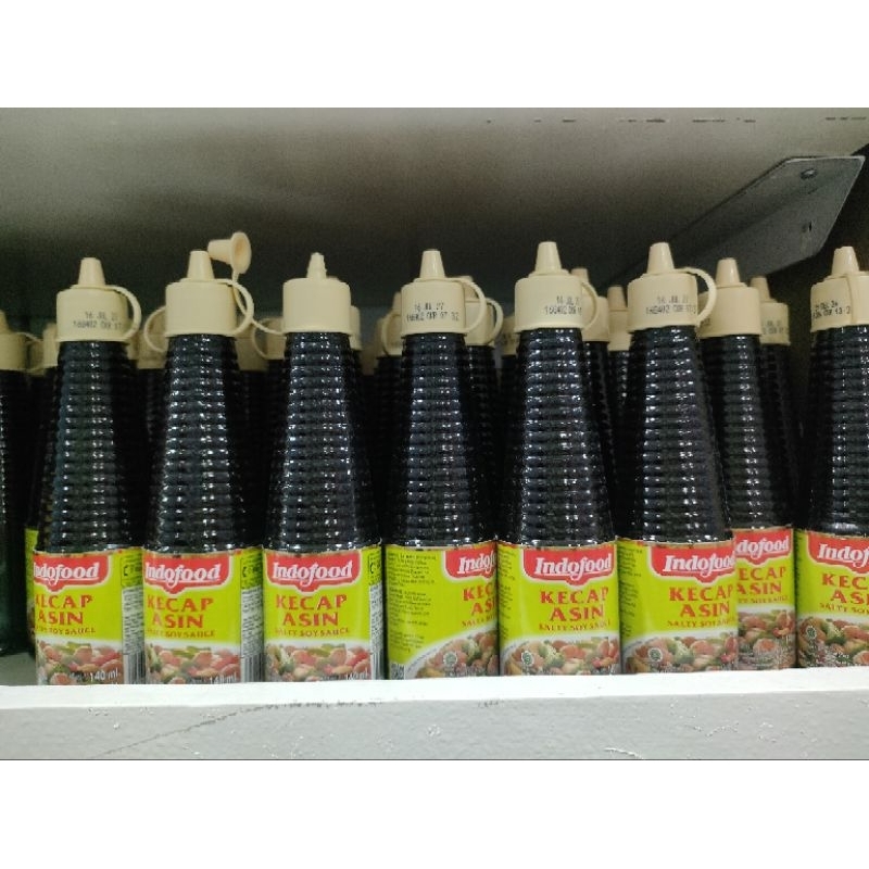 Jual Kecap asin indofood botol / salty soy sauce 140ml | Shopee Indonesia