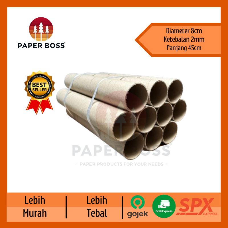 Jual Selongsong / Bobin / Paper Core /Cones / Packing Sticker / Packing Joran / Packing Poster 8 ...