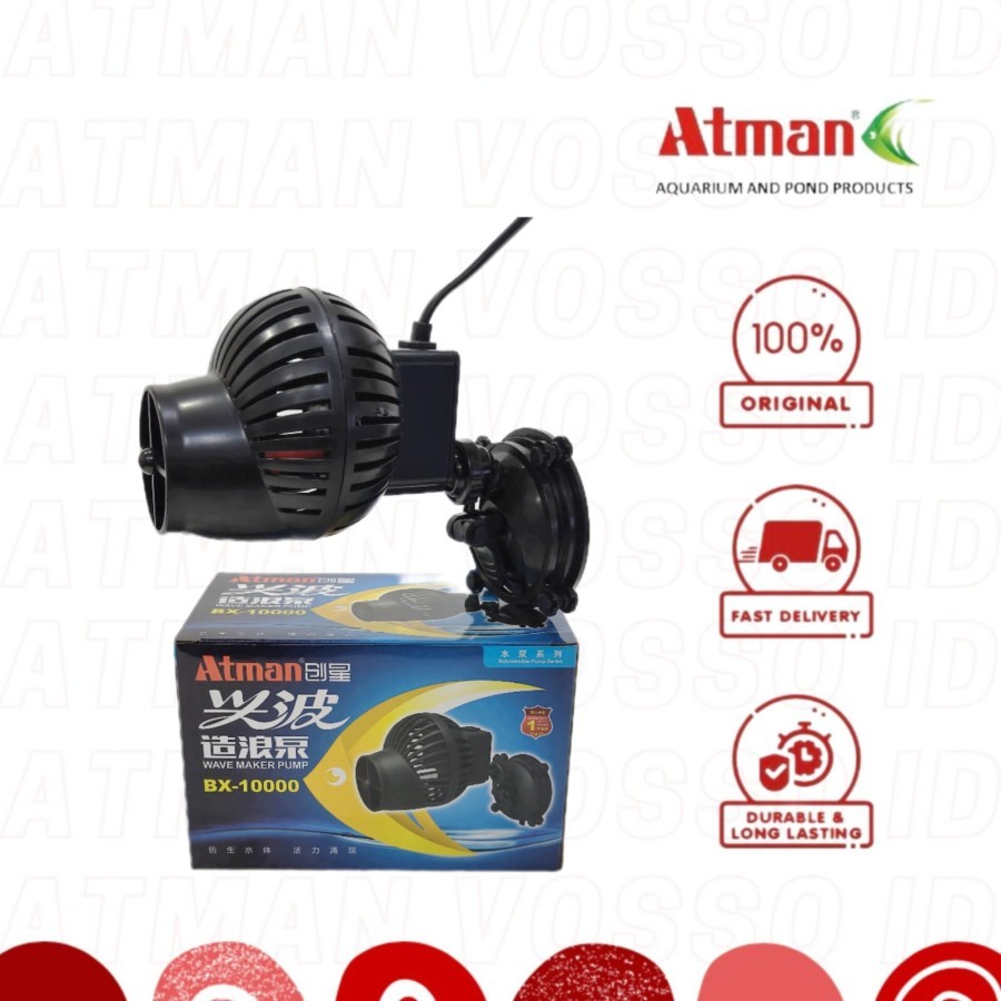 Jual ATMAN WAVE MAKER BX-10000 / PEMBUAT GELOMBANG ARUS AQUARIUM KOLAM ...