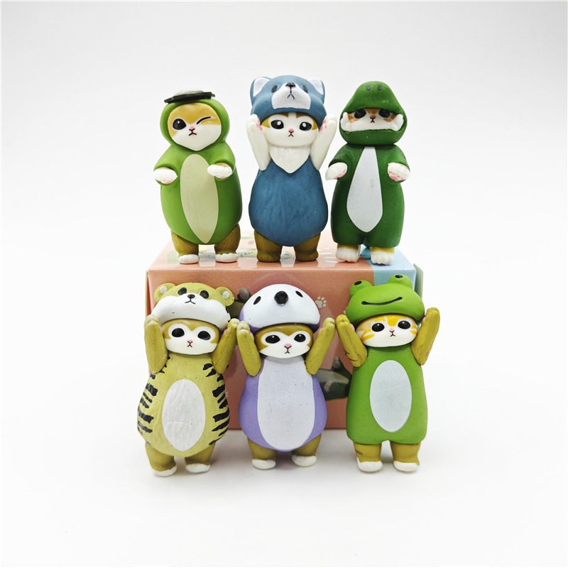 Jual Blind Box Mofusand Costum Tiger Shiba Frog Crocodile kappa Kenali ...