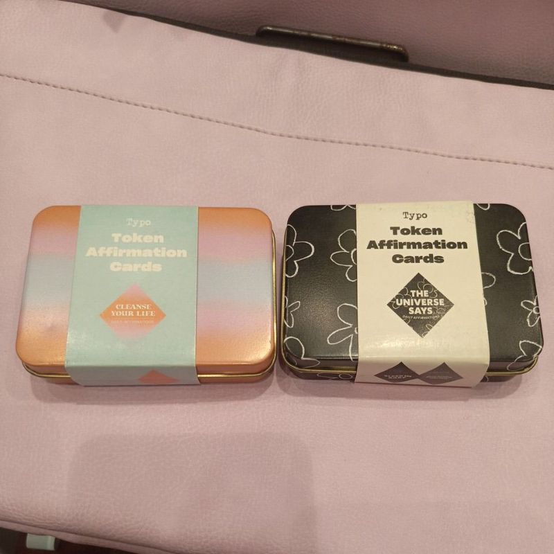 Jual Typo Token Affirmation Card Cards Kartu Afirmasi Original Mini ...