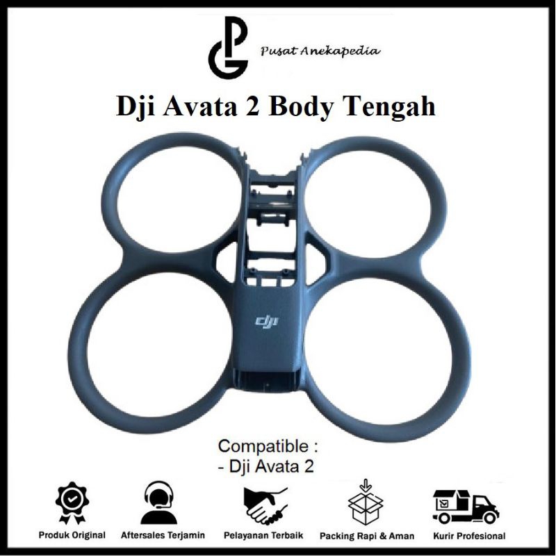 Jual Dji Avata 2 Middle Frame Cover Shell - Dji Avata 2 Body Tengah ...