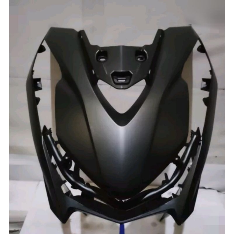 Jual Tameng depan beat deluxe hitam doff panel depan beat Dulux LED ...