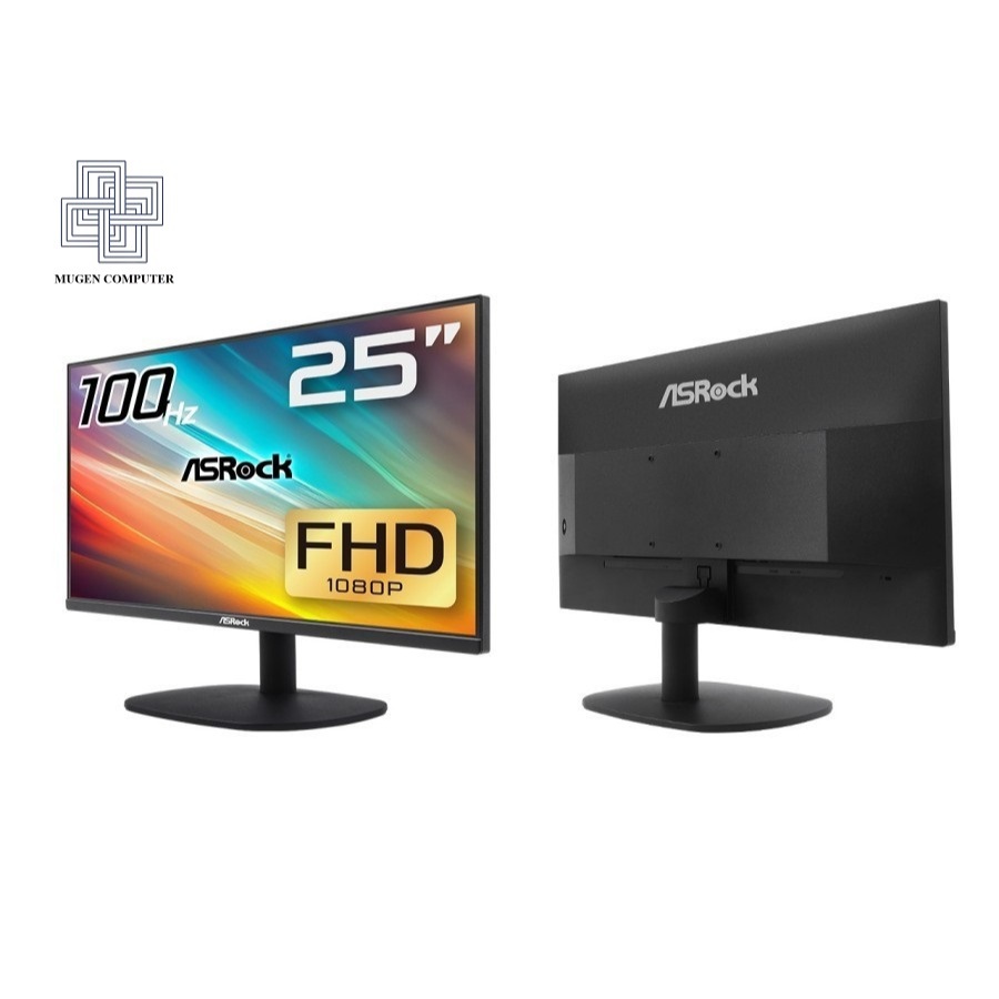 Jual MONITOR ASROCK CHALLENGER CL25FF 24.5" - IPS 100Hz | Shopee Indonesia