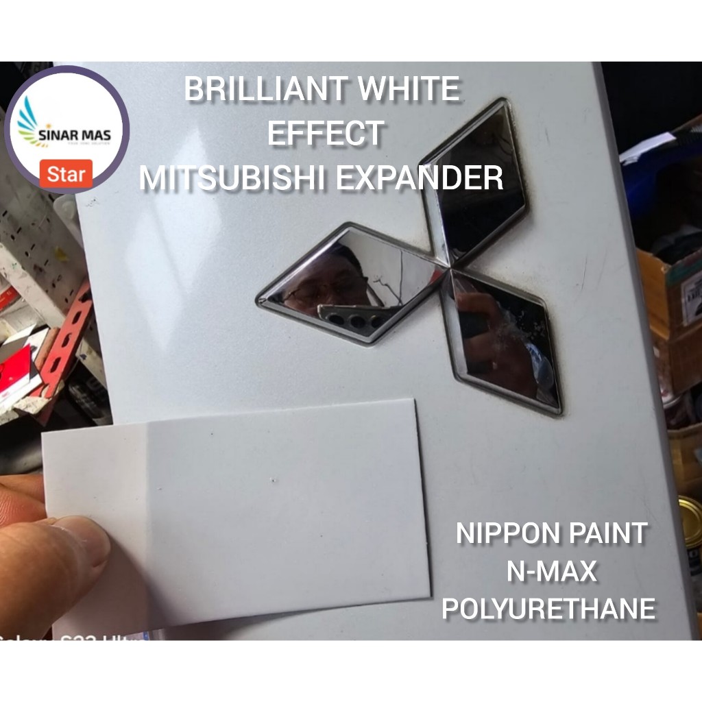 Jual Cat BRILLIANT WHITE MITSUBISHI EXPANDER Cat PU Cat Nippon Paint ...