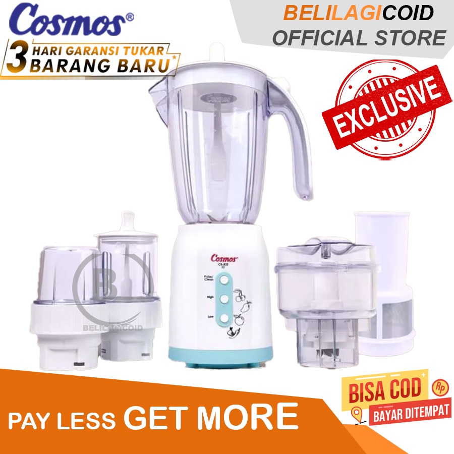 Jual COSMOS Blender Smart Blenz CB 832 PC / Smart Blenz Cosmos CB-832PC ...