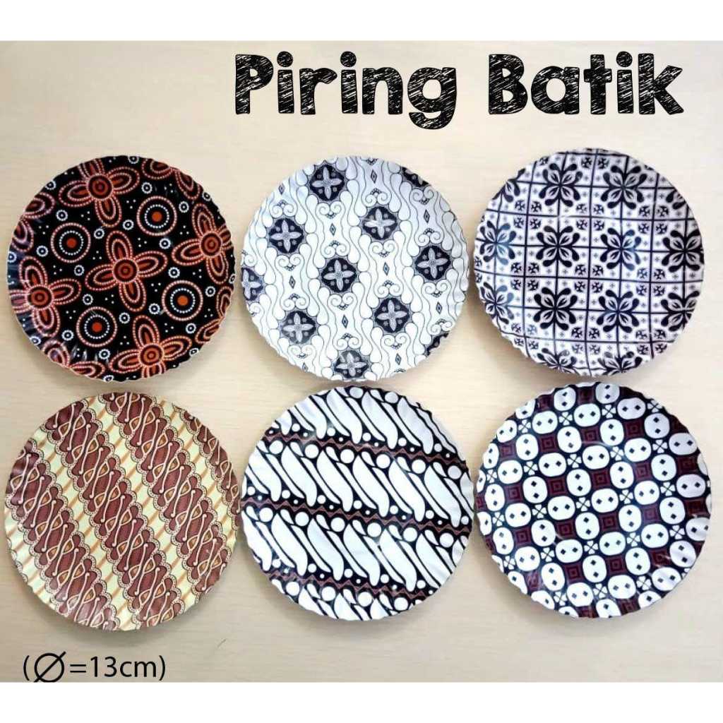 Jual Piring Batik| Piring Kertas Disposible| Piring Sakali Pakai ...