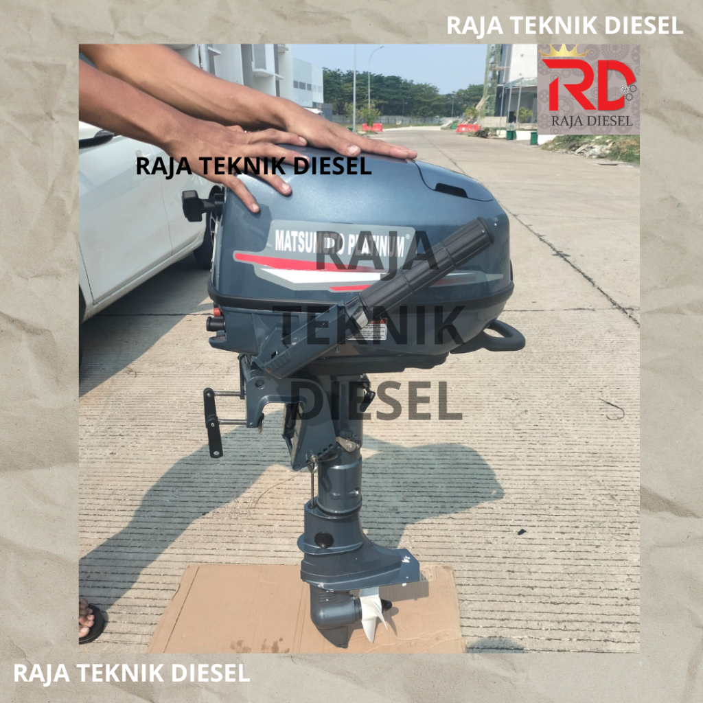 Jual MESIN TEMPEL PERAHU 6 HP / OUTBOARD MOTOR MATSUMOTO MOB-906 J 4 ...
