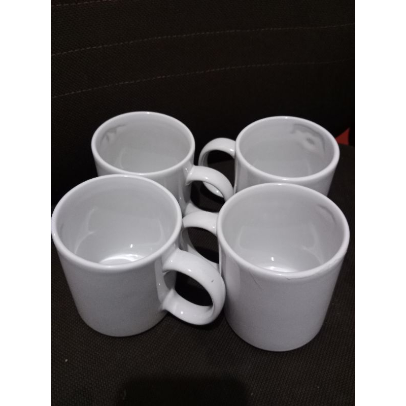 Jual SNI mug coating reject siap sablon hasil bagus bahan keramik putih ...