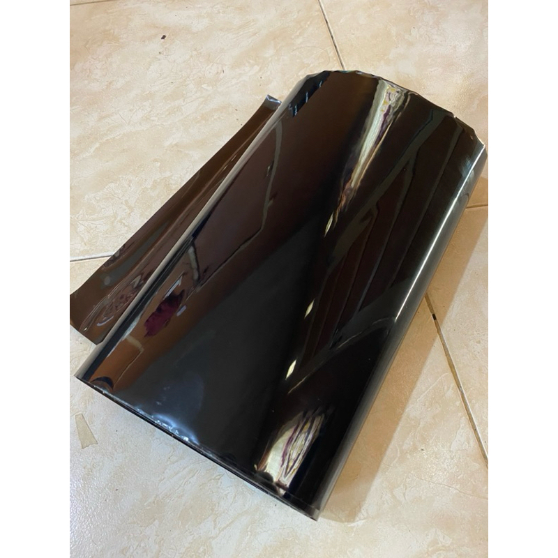 Jual stiker skotlet hybrid buat kaca,warna hitam 80% | Shopee Indonesia