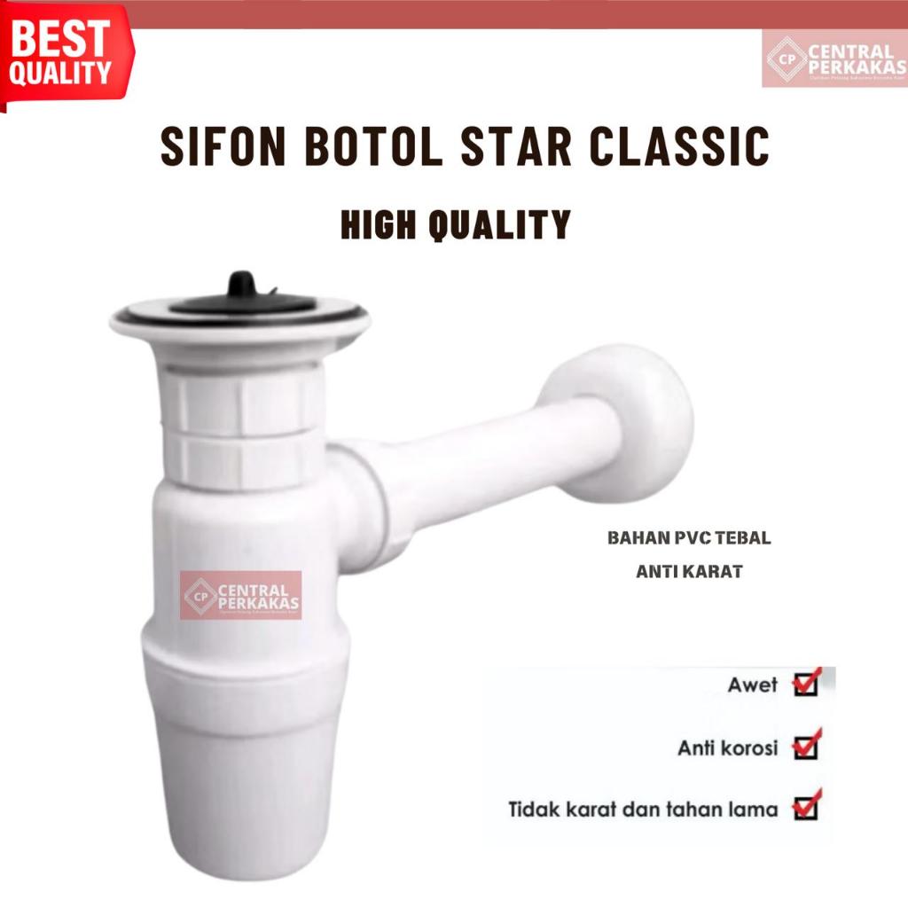 Jual Sifon botol wastafel / sifon botol pvc / pipa pembuangan wastafel ...