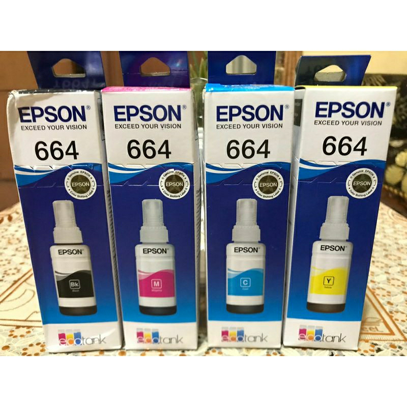 Jual Tinta printer Epson 664 Original | Shopee Indonesia