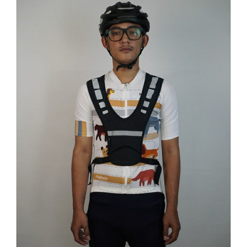 Jual ROMPI REFLECTOR/VEST SCOTLIGHT/ROMPI SEPEDA/RUNNING/ROMPI PROYEK ...