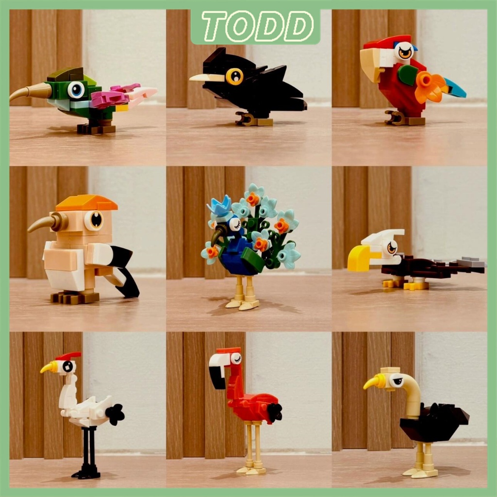 Jual TODD Lucu Kartun Seri Burung Baya Burung Lucu Terbang Bricks Susun ...