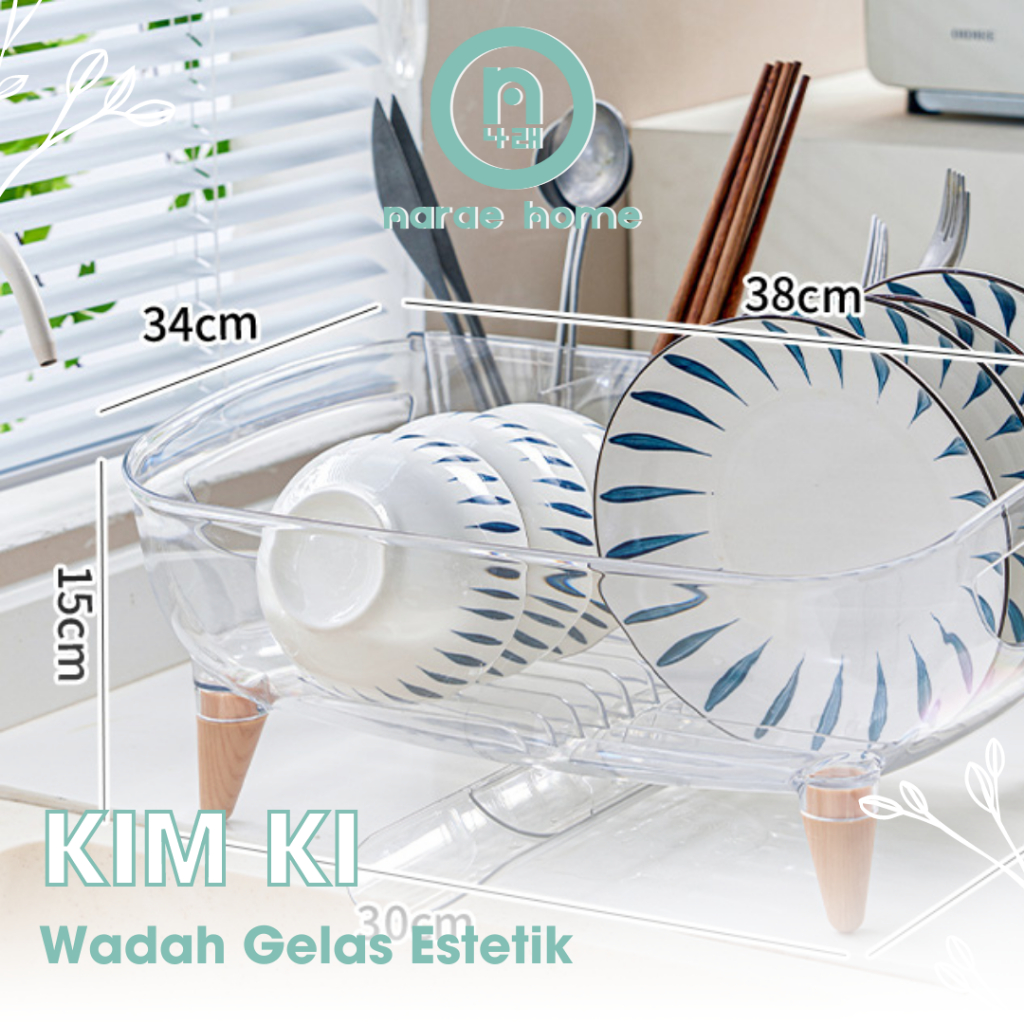 Jual NARAE - KIM KI Peniris Cucian Mangkok Piring Simple Dish Dryer ...
