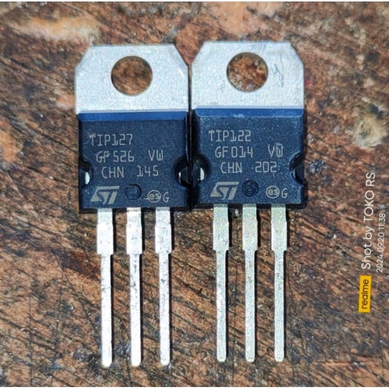Jual Transistor TIP122 TIP127 1set ori Transitor datlington ORI | Shopee Indonesia