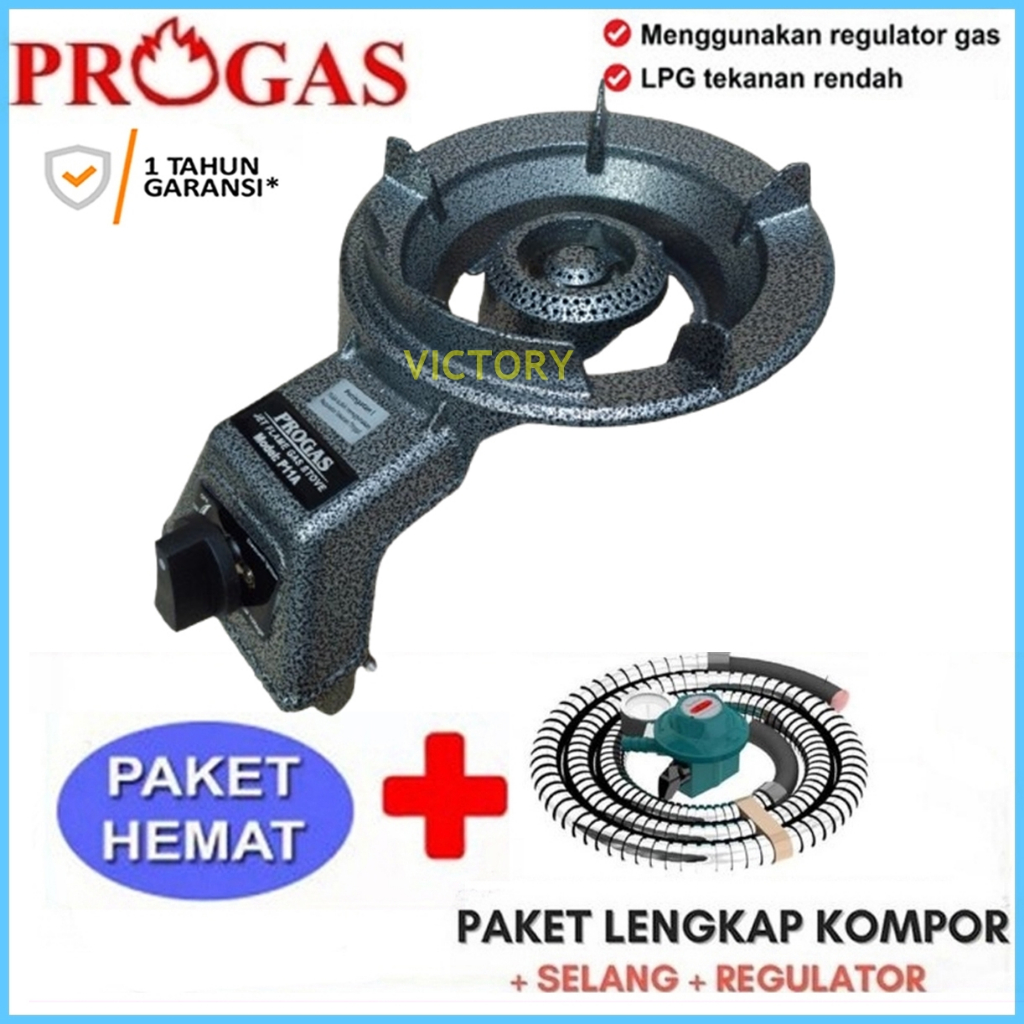 Jual KOMPOR COR 1 TUNGKU API BESAR PROGAS P11A API SERIBU/KOMPOR GAS ...