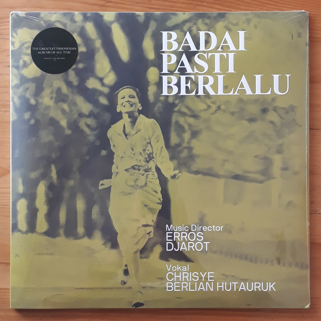 Jual Vinyl 12" ERROS DJAROT, CHRISYE, BERLIAN HUTAURUK - Badai Pasti Berlalu (Black Vinyl ...