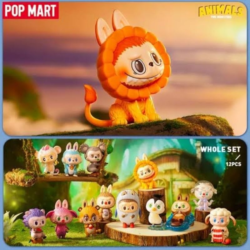 Jual POP MART LABUBU x How2Work Labubu The Monster Camping Flower Elves ...