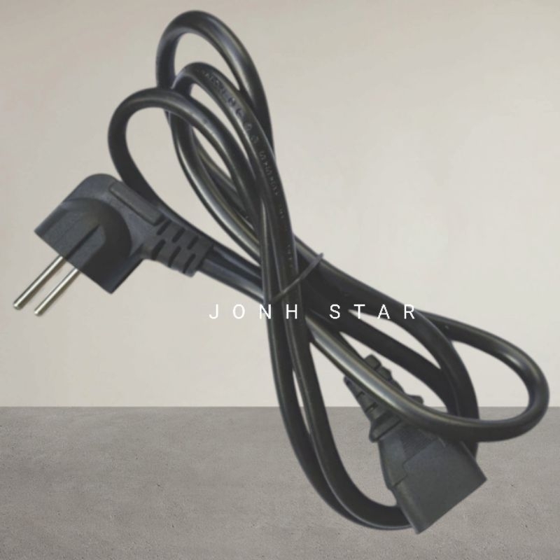 Jual KABEL POWER PC / KABEL POWER CPU (1,8m) IMPORT | Shopee Indonesia
