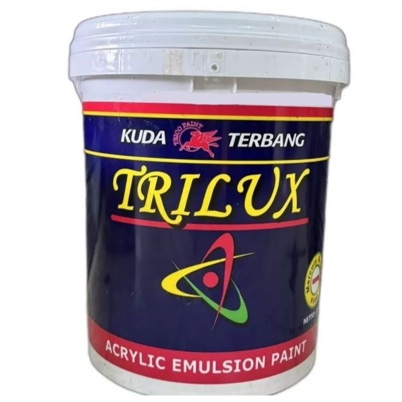 Jual Cat Tembok / Cat Plafon / Cat Gypsum TRILUX PAIL 20 kg | Shopee ...