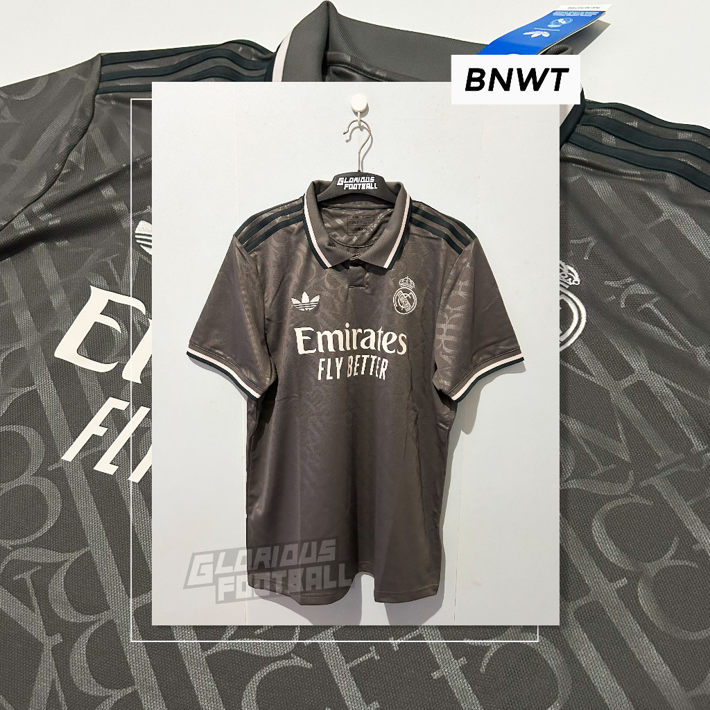 Jual Jersey Original Real Madrid 3rd 2024/2025 BNWT - IY1763 | Shopee ...