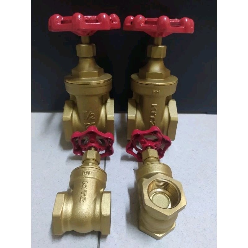 Jual Gate Valve Kuningan kitz 21/2" inch | Shopee Indonesia