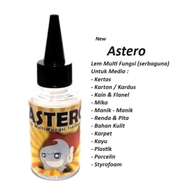Jual Lem Astero | Lem Serbaguna Lem Multifungsi Lem Kain Lem Bahan lem karpet lem kardus lem ...