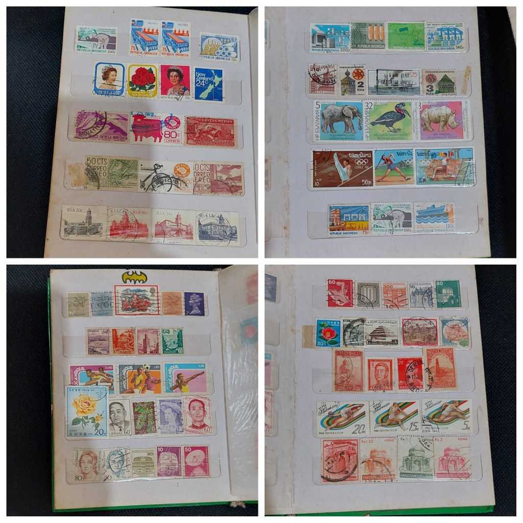 Jual album perangko beserta isi campur 275 lembar | Shopee Indonesia