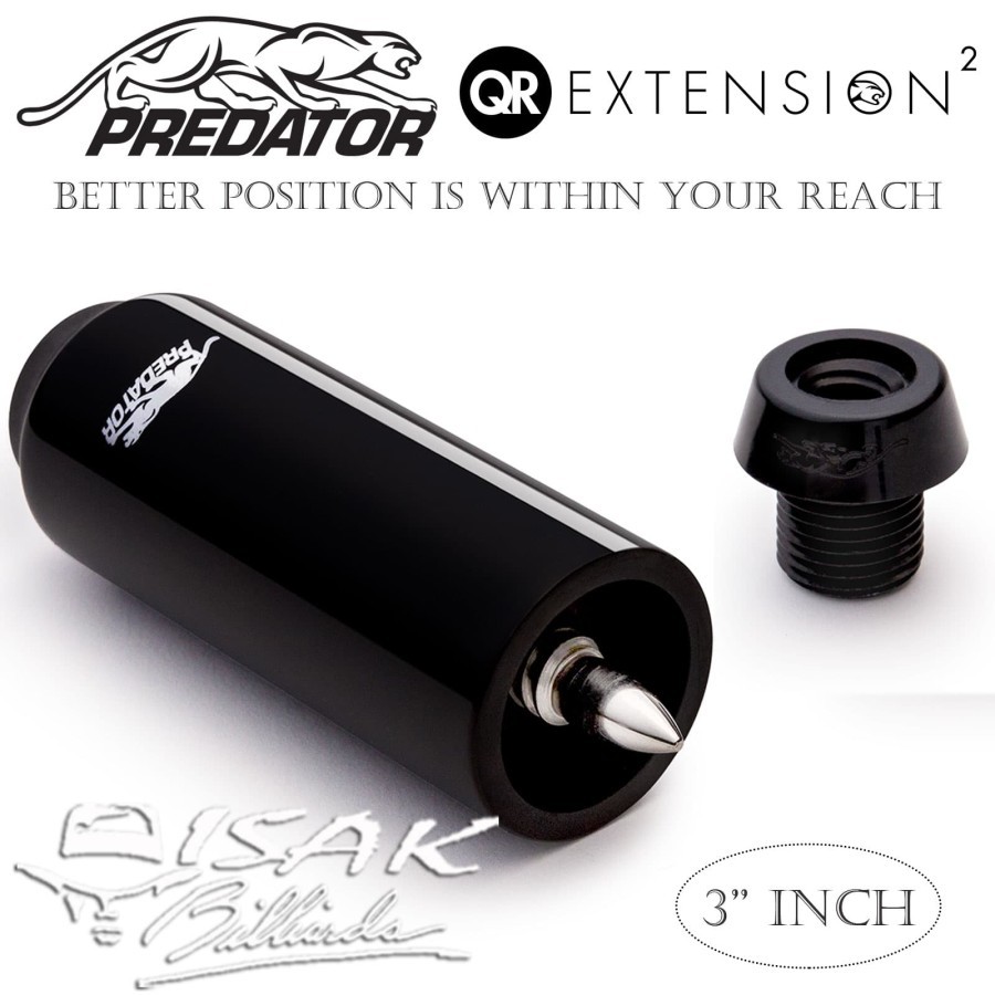Jual Predator QR EXT - 3" inch Extension - Billiard Pool Cue Stick Biliar | Shopee Indonesia