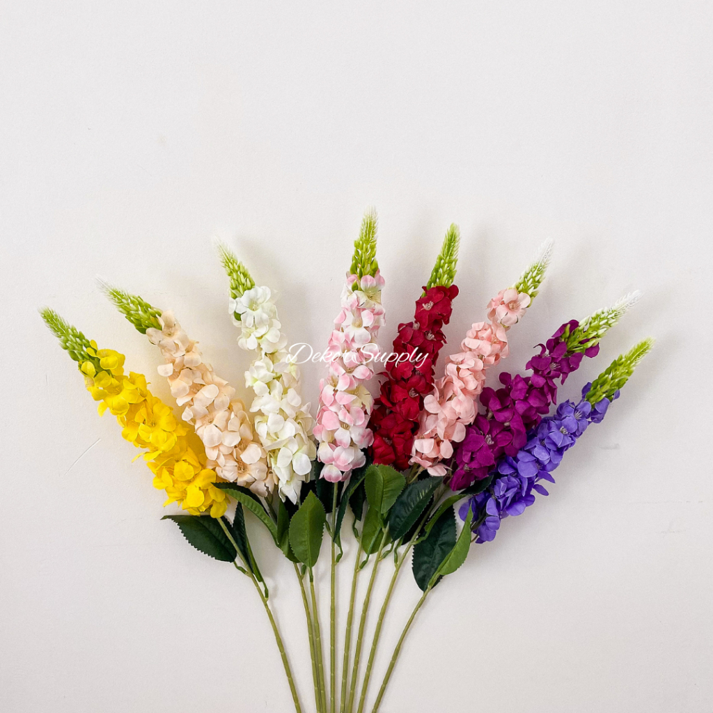 Jual Bunga Delphinium 1 Cabang / Snapdragon / Sedap Malam / Bunga ...