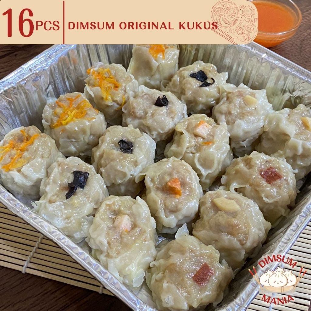 Jual [READY KIRIM INSTANT] Dimsum Kukus - 16pcs | Shopee Indonesia