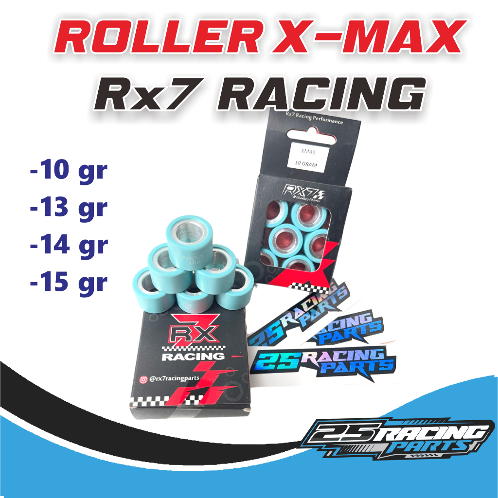 Jual XMAX - Roller Xmax Rx7 Racing Ukuran 10-13-14-15 Gram roller rx7 ...