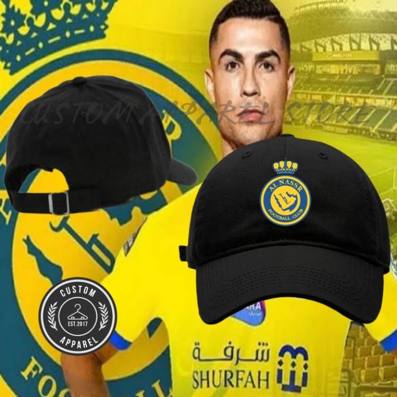 Jual Topi Baseball Cap - Al Nassr Ronaldo CR7 | Shopee Indonesia