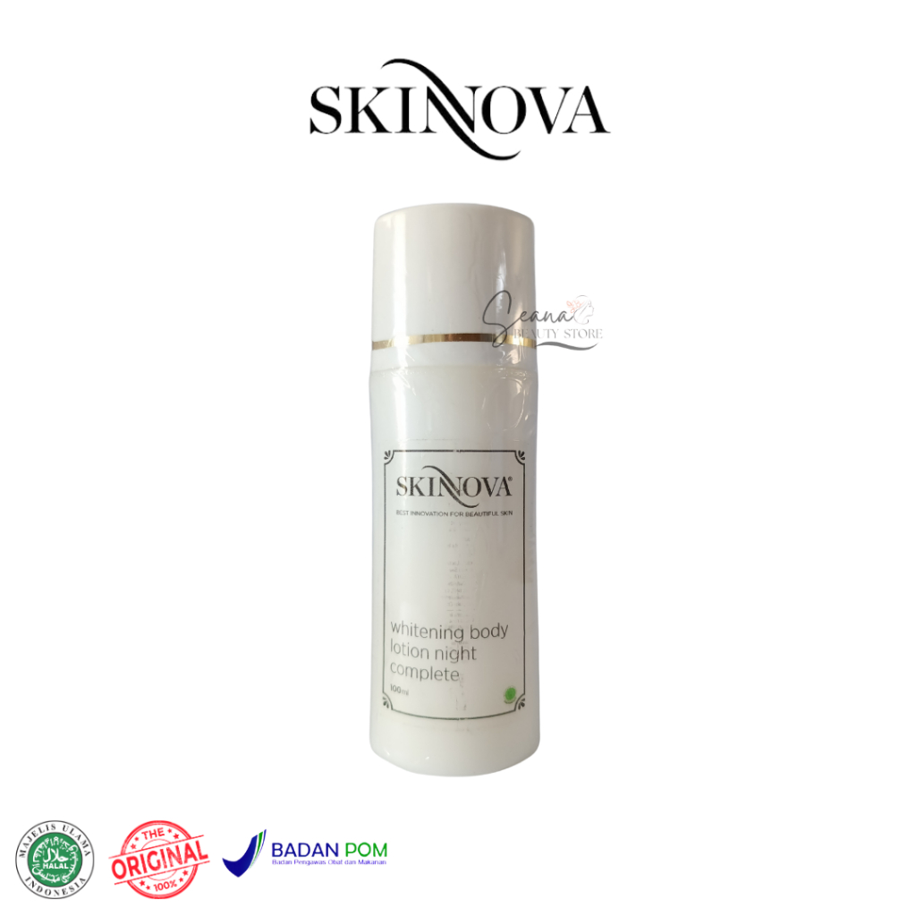 Jual Skinnova whitening body lotion night complete 100ML | Shopee Indonesia