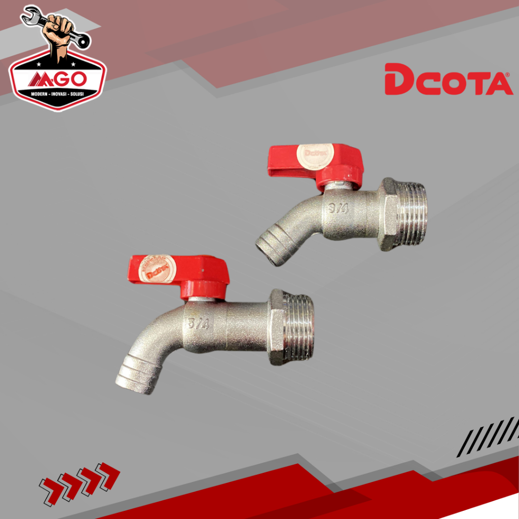 Jual Kran Air Model Bola / Keran Tembok / Kran Taman / Kran 1/2 Inch - 3/4 Inch DCOTA DCL / DC ...