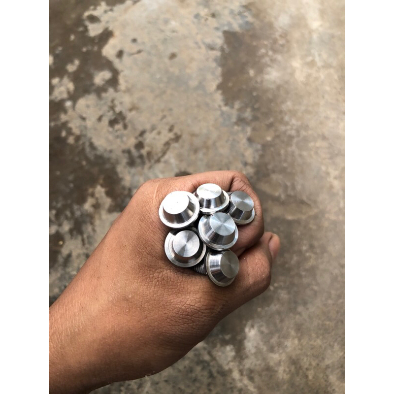 Jual Baut buta stainless M8/baut 12 | Shopee Indonesia