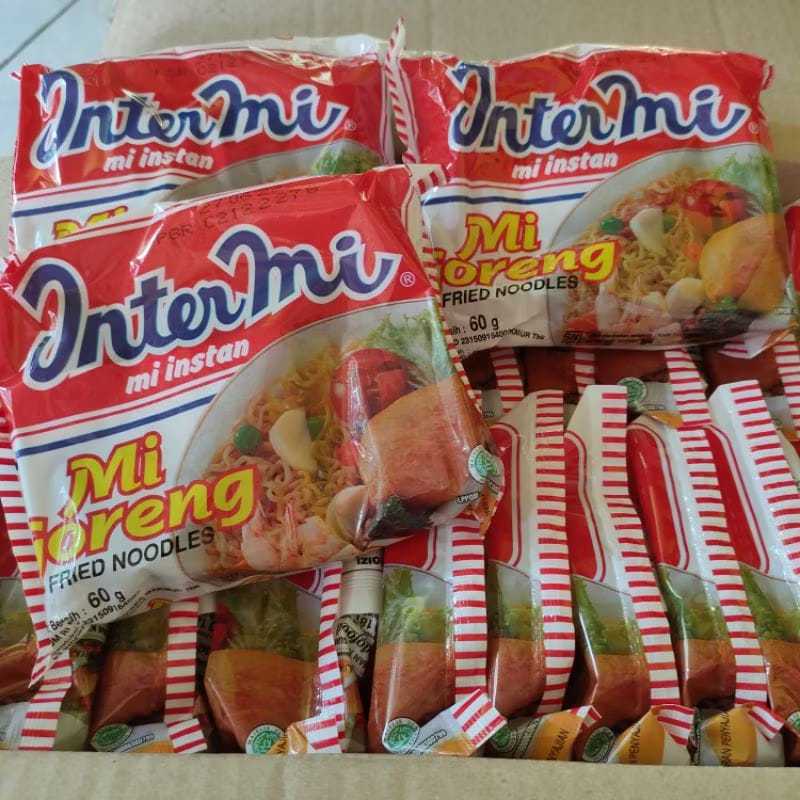 Jual INTERMI MI GORENG INSTAN 60 Gram EXP 05 2025 | Shopee Indonesia
