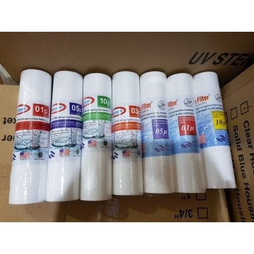 Jual SATU DUS Sediment 10"/ spun fliter 10 inch isi 50PC | Shopee Indonesia