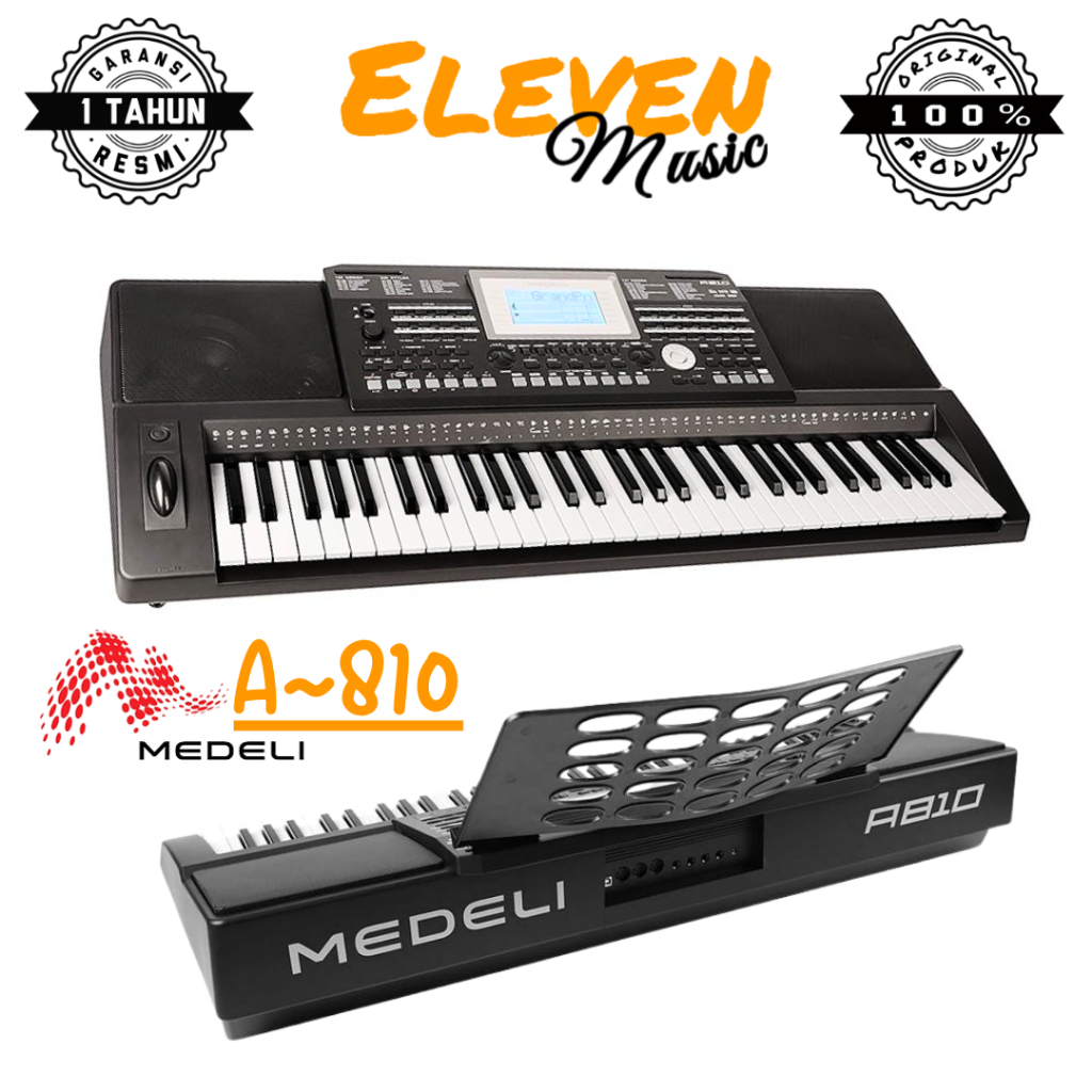 Jual Keyboard Medeli A810 Keyboard Medeli A-810 Professional 61 Keys ...