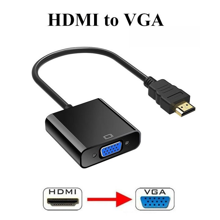 Jual CONVERTER HDMI TO VGA + AUDIO - KABEL HDMI TO VGA WITH AUDIO Kabel ...