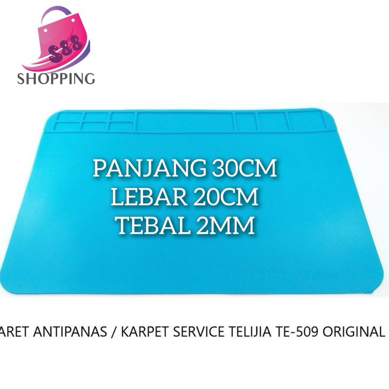 Jual Service Pad TE-509 Anti Panas Ukuran 20 x 30 Cm Karpet Servis Hp ...