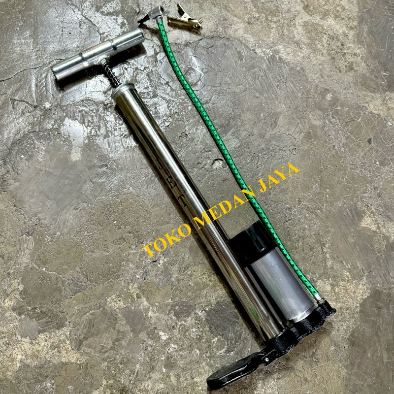 Jual POMPA ANGIN SEPEDA DAN MOTOR / POMPA ANGIN + METERAN TABUNG ...