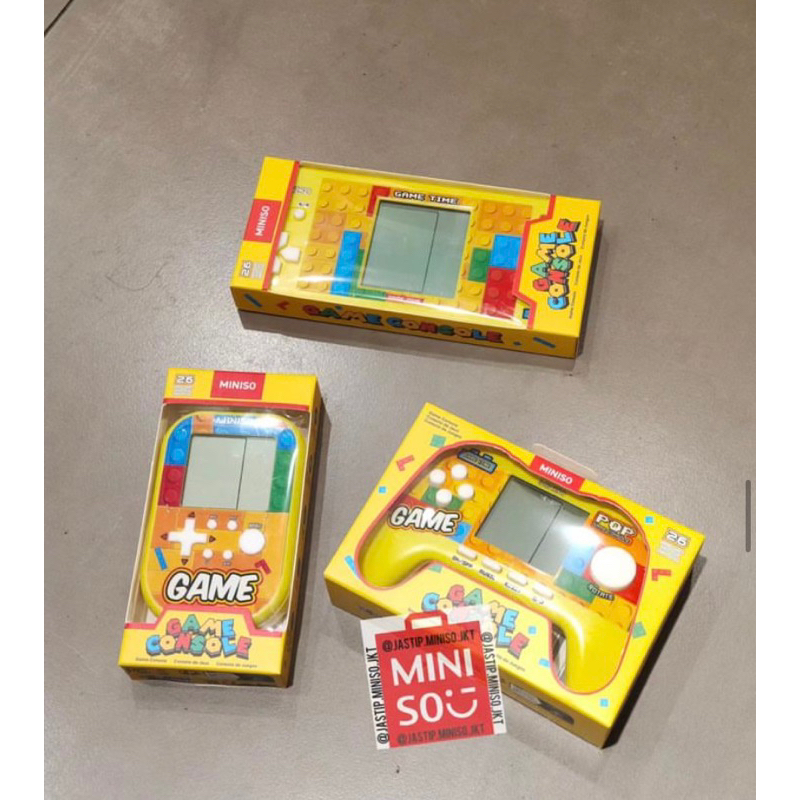 Jual Miniso Building Block Series Game Console Set 26 Games | Shopee ...